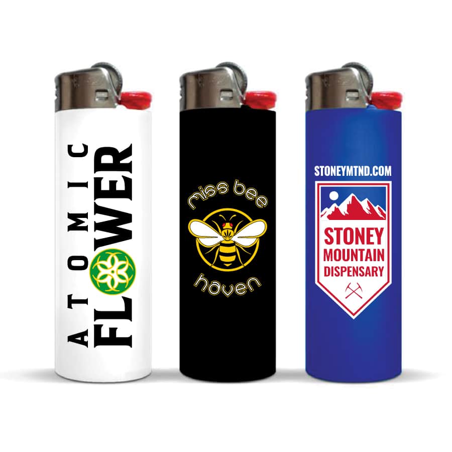 Custom BIC Lighters Custom Printed Lighters GanjaPrint