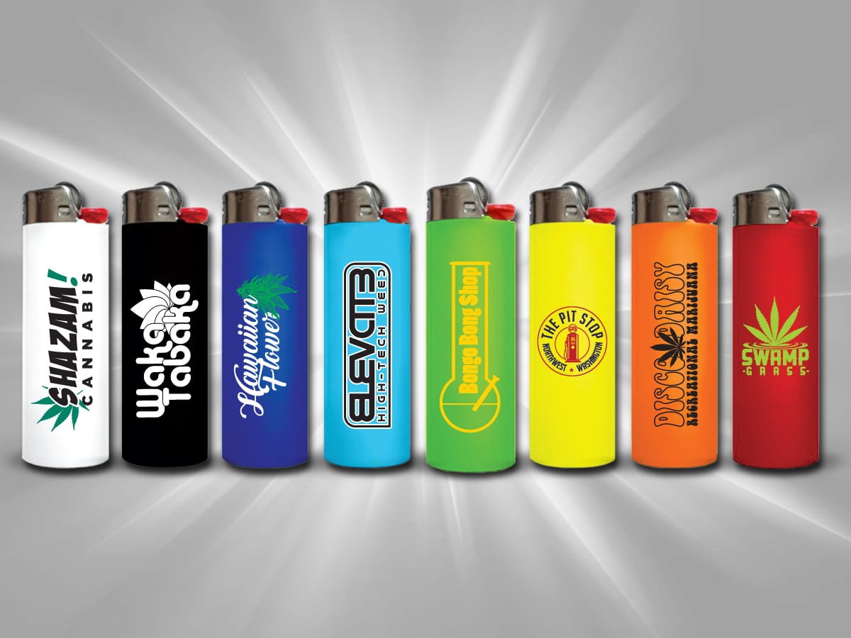 Custom BIC Lighters Custom Printed Lighters GanjaPrint