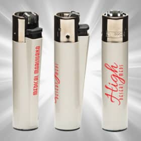Clipper Lighters - Ganja Print