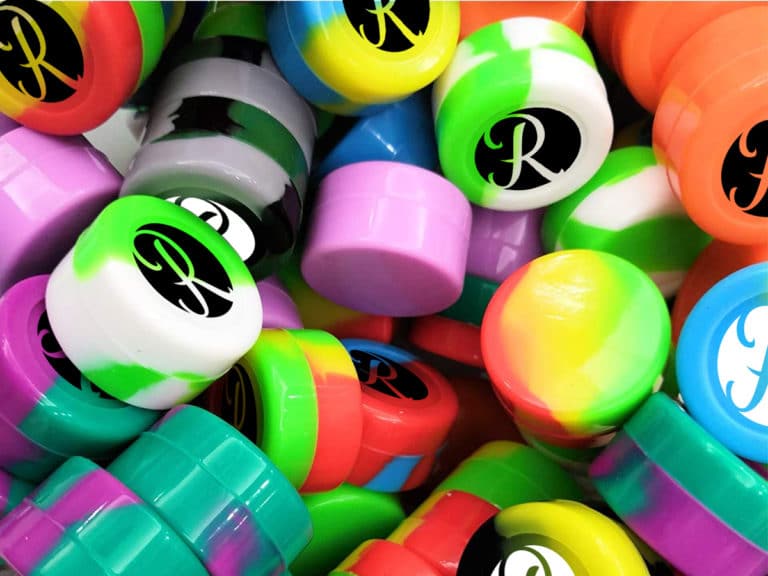 Dab Jars silicone - Ganja Print