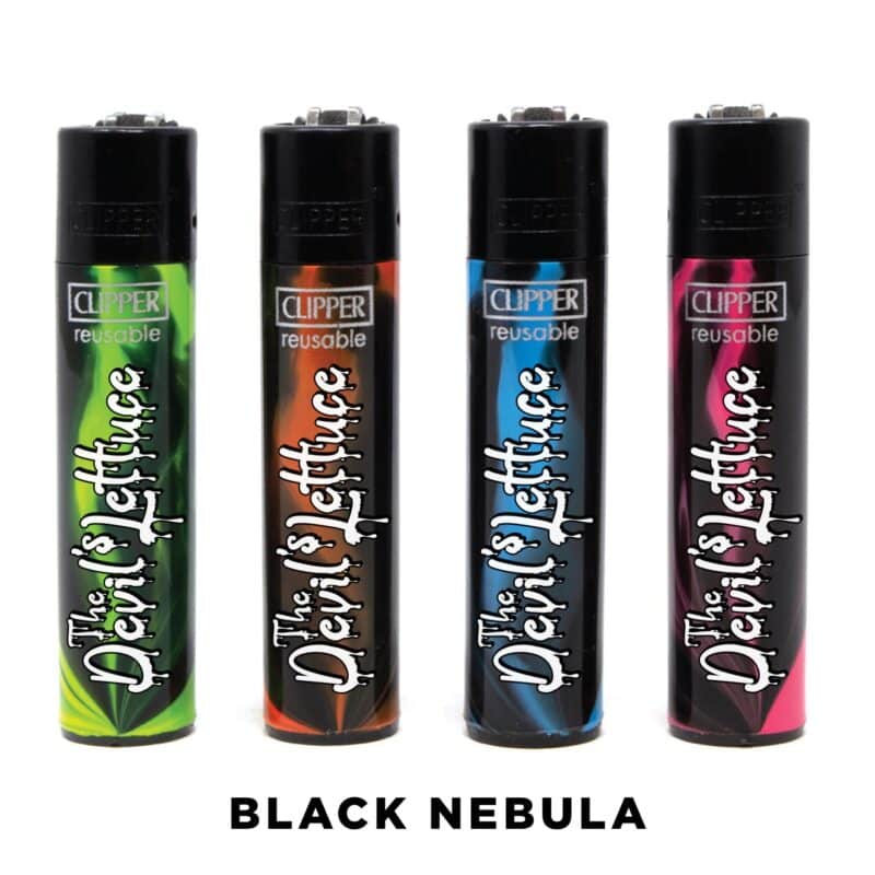 Best Prices on Custom Clipper Metallic Finish Lighters - Ganja Print