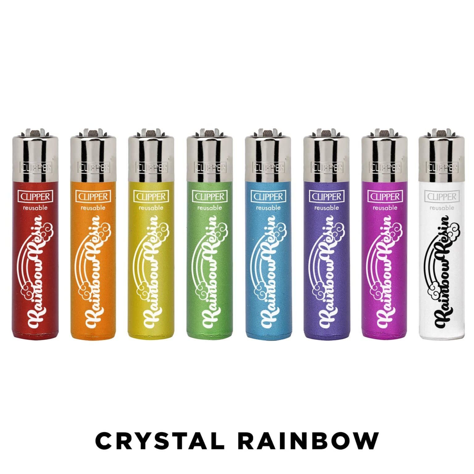 Best Prices on Custom Clipper Metallic Finish Lighters - Ganja Print