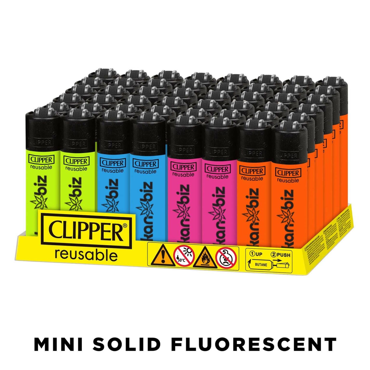 More Varieties on Customized Clipper Mini Lighters - Ganja Print