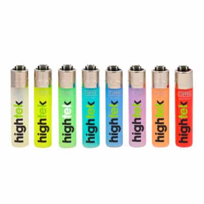 Clipper Mini Lighters - Ganja Print